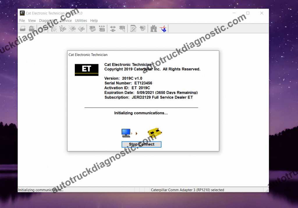 CAT ET 2019C - Diagnostic Software