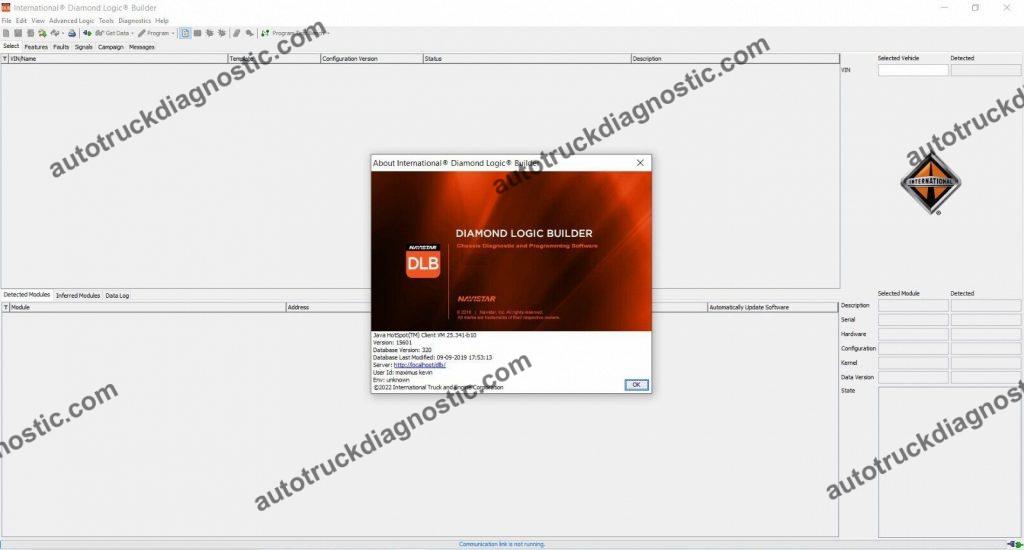 Navistar Diamond Logic Builder DLB 2022 - Diagnostic Software